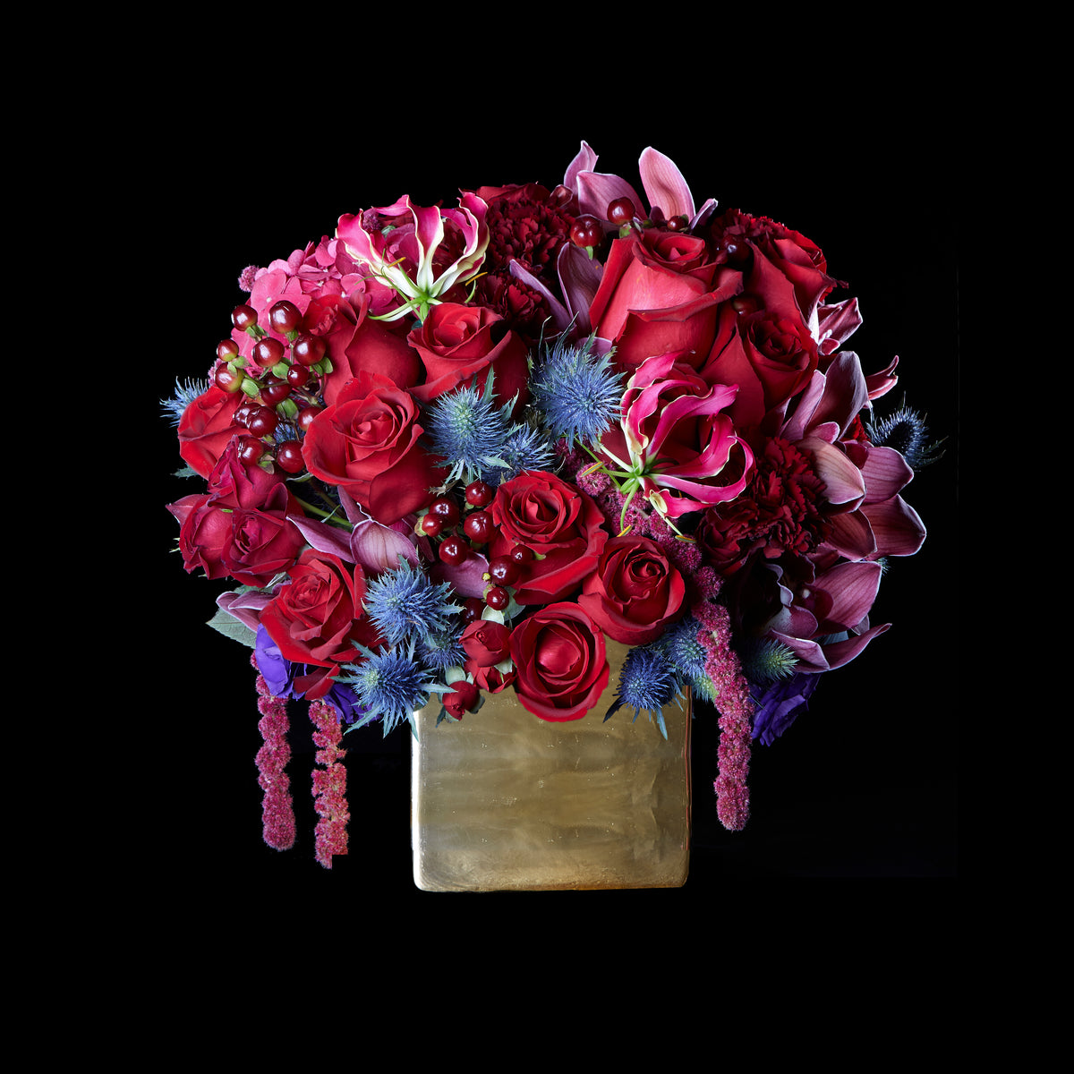 POM POM ROUGE – Fiore Dorato